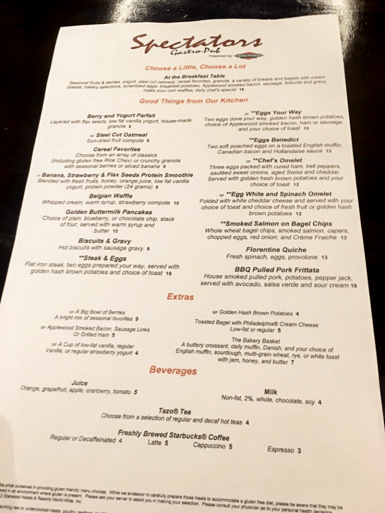 Spectators: Menu Set & Collateral – Graphic Design & Advertising